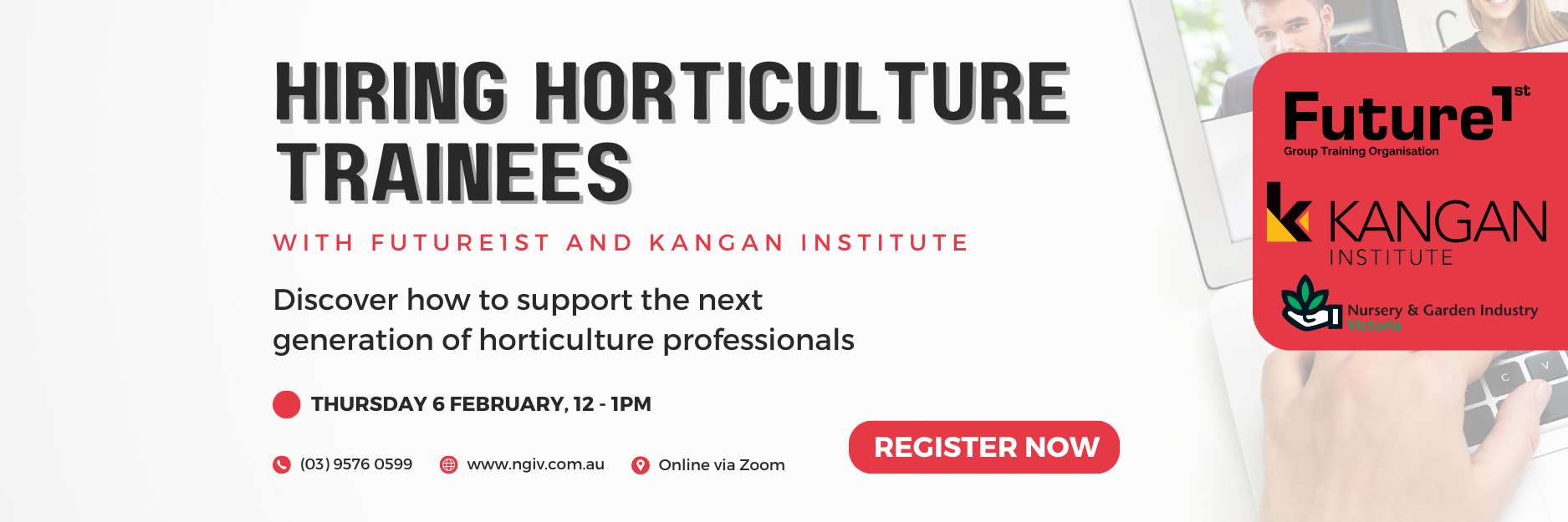 HR Webinar - Hiring Horticulture Trainees with Future1st and Kangan ...